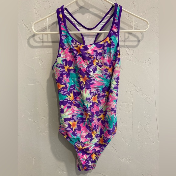 Speedo | Swim | Speedo Colorful Girls Swimsuit | Poshmark